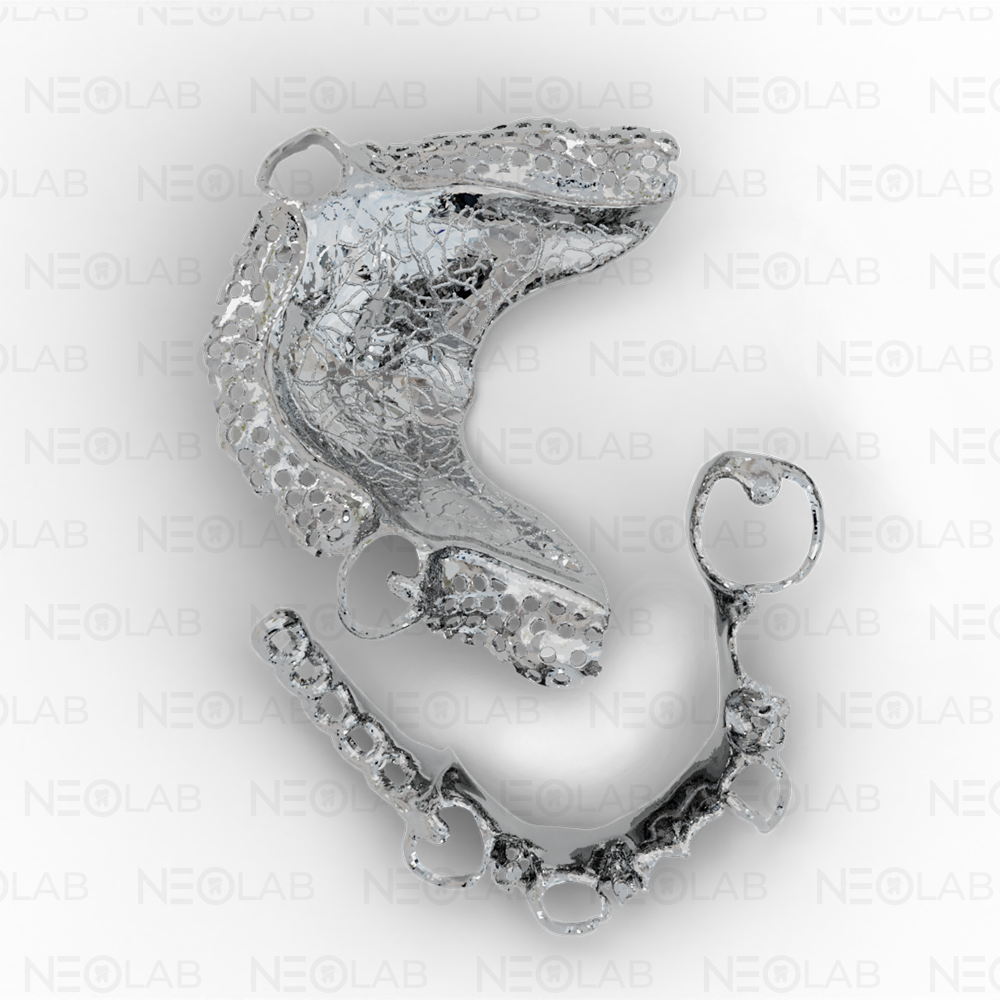 Partial Denture Titanium Grade 2 Mill Neo Lab Milling Center Partial Denture Titanium Grade 2 Mill Neo Lab Milling Center